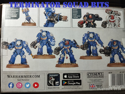WARHAMMER 40K SPACE MARINES TERMINATORS SQUAD BITS | eBay
