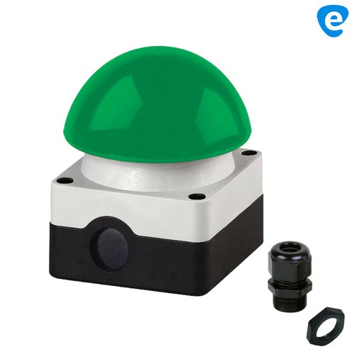 Grobhandtaster Fußtaster Not-Aus Pilz Taster Buzzer 94 mm Türöffner ...