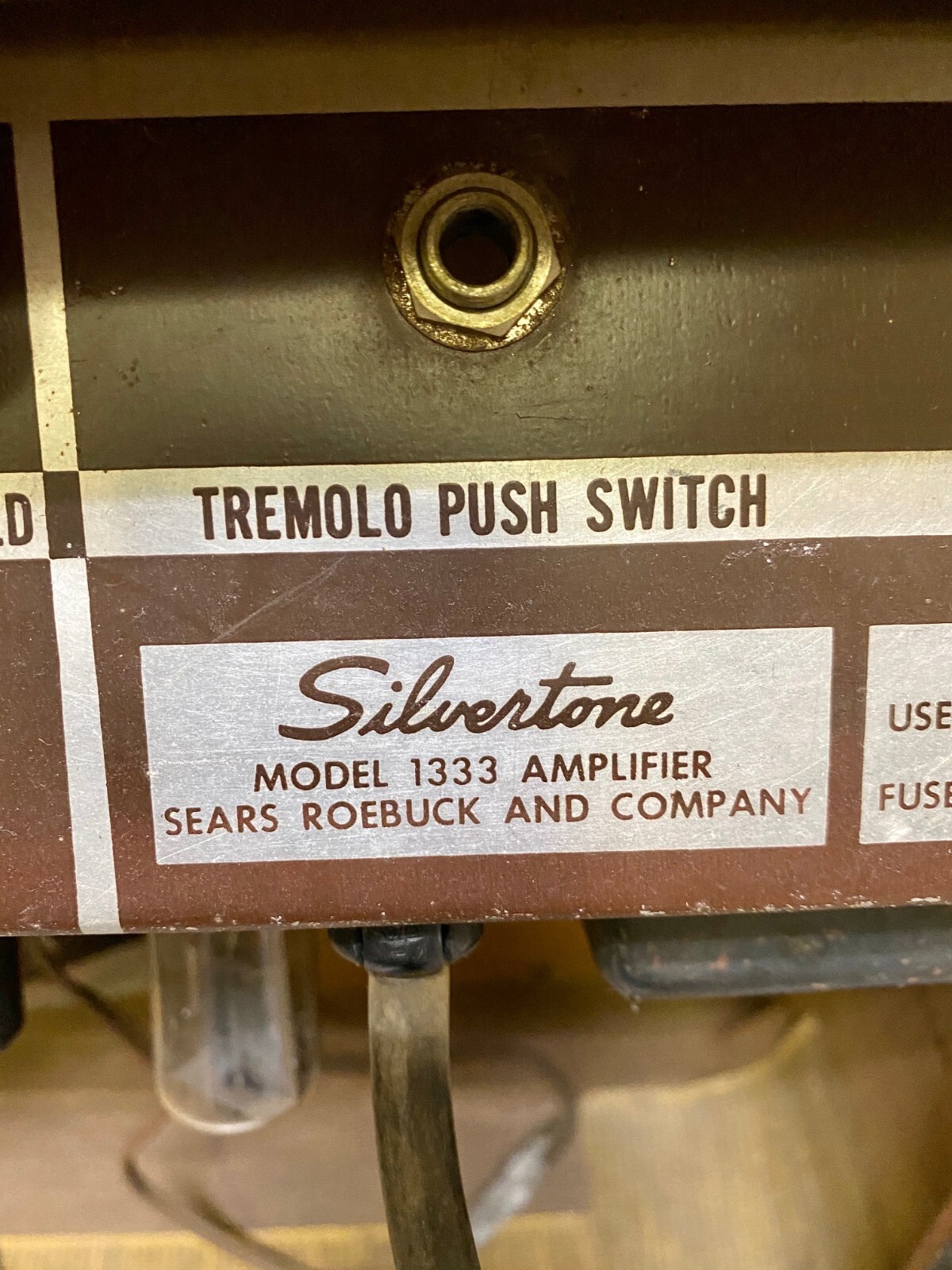 Silvertone Model 1333 12-Watt 1x12 Guitar Combo All Original | eBay