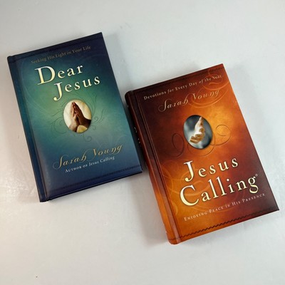 Dear Jesus and Jesus Calling Books Sarah Young Hardcover | eBay