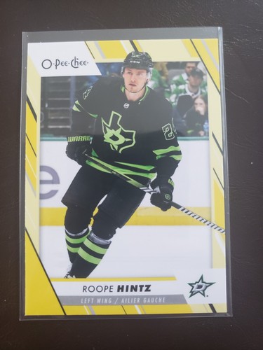 2023-24 Roope Hintz YELLOW O-Pee-Chee Hockey Dallas Stars | eBay