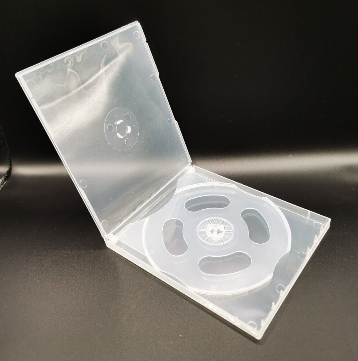 Shatterproof CD DVD Cases PP Plastic Covers Single Double Quad Half ...