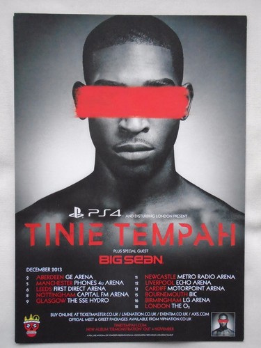 TINIE TEMPAH + Big Sean Live "Demonstration" 2013 UK Arena Tour Promo ...