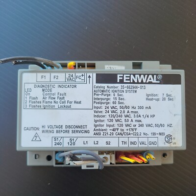 Controls - Fenwal Automatic Ignition