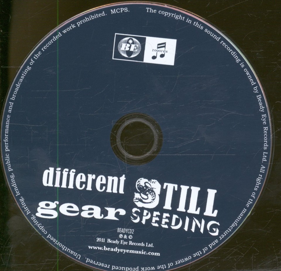 Beady Eye Different Gear, Still Speeding CD UK Beady Eye 2011 CD. Has ...