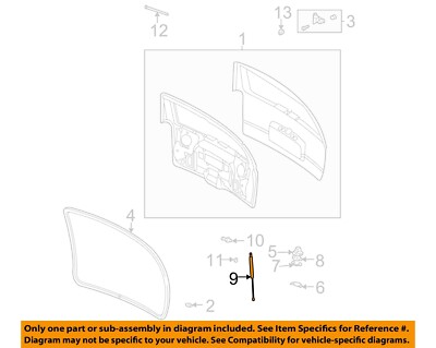 GM OEM 02-09 Bravada Lift Gate Gate Hardware-Support Strut 15120902 | eBay