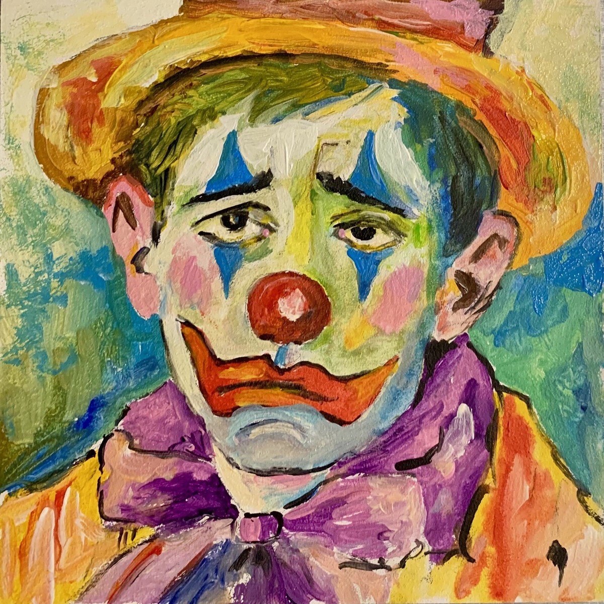 Sad Clowns Paintings 2497 Best Clown Art Images On Pinterest