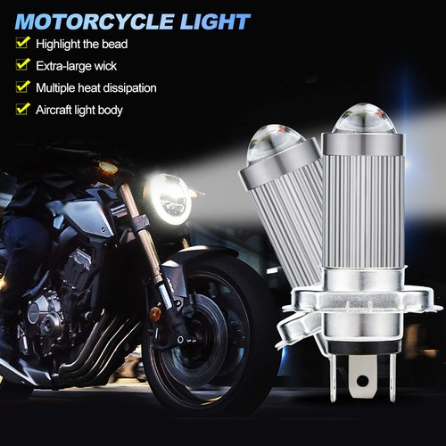 1pc H4 Motorcycle Headlight Motorcycle Scooter 6 LED Light Motor DRL ...