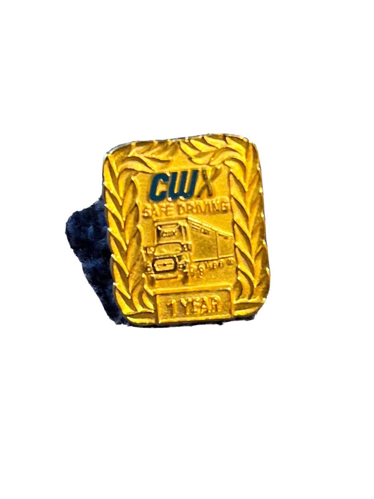 Vintage CWX 1 year safe driving pin | eBay