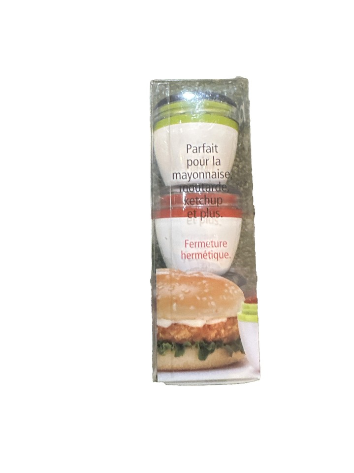 MSC JOIE DRESSING CONTAINER ON THE GO SALAD DRESSING SCREW CAP AIR ...
