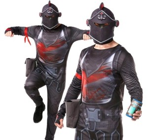 Adult Official DELUXE FORTNITE Black Knight Jumpsuit + Kit Costume ...