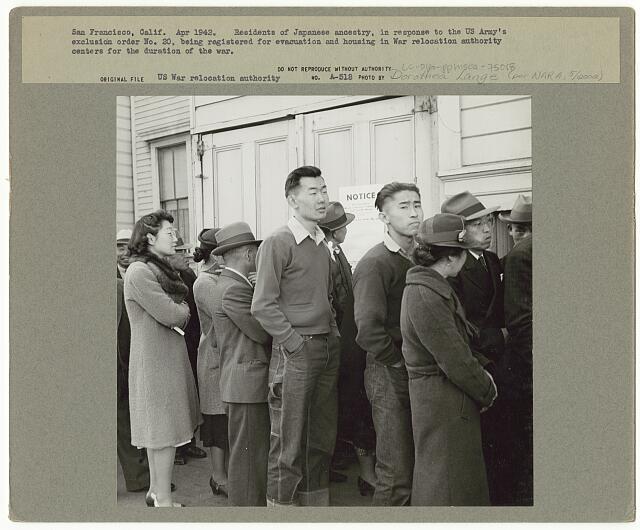 War Relocation Authority The Japanese American Incarceration