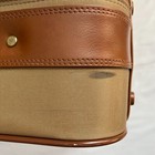 Vtg Samsonite Brown Tan 21x13x7 Handled Suitcase Luggage Brown Soft ...