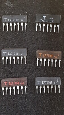 Toshiba TA7130P, TA7129P, TA7136P, TA7139P, TA7140P, TA7136AP bought ...