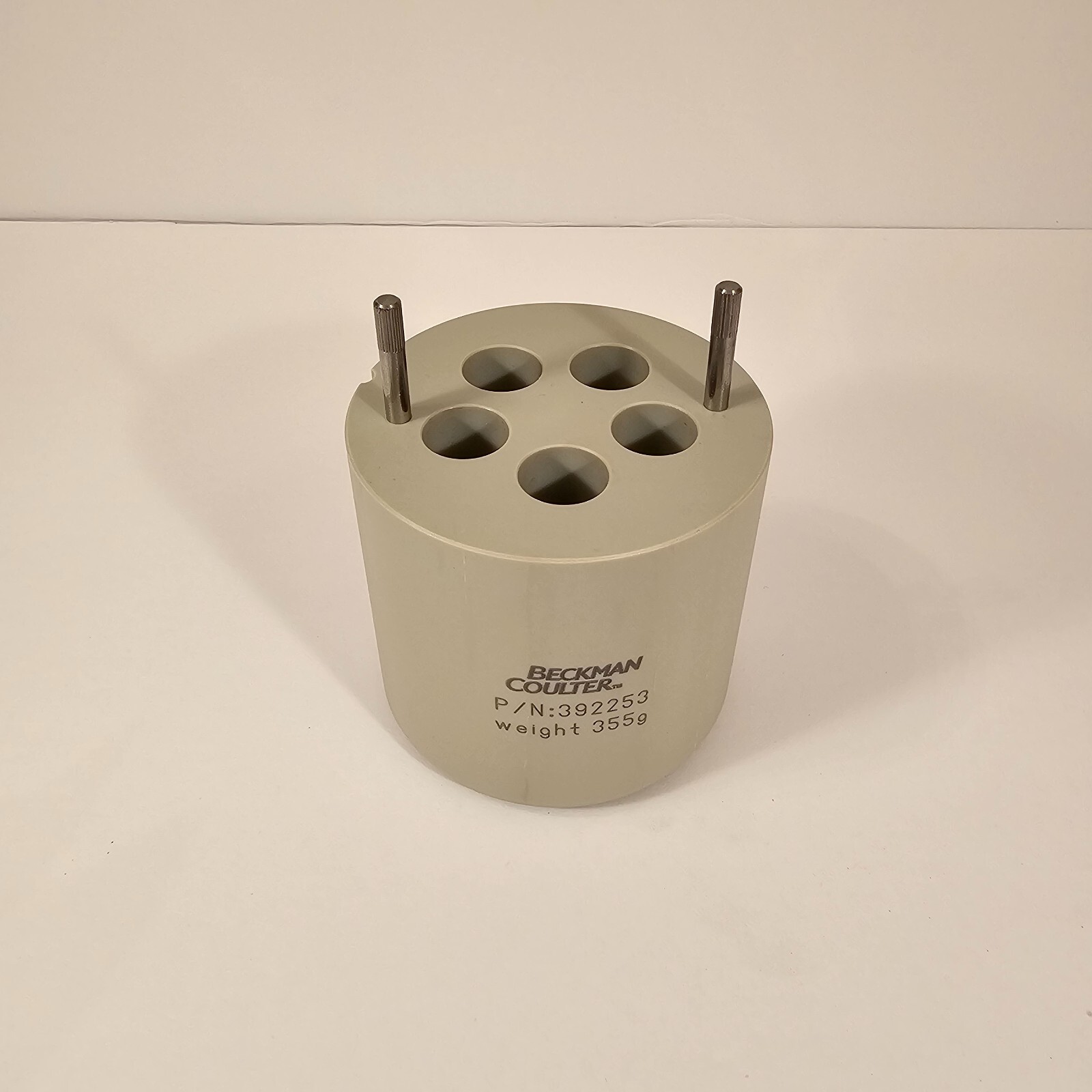 Set Beckman Coulter 392253 Adapter 5x15 Ml Conical Tube Weight 358g for ...