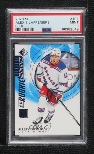 2020-21 SP Retail - Rookie Authentics Blue #101 Alexis Lafreniere (RC ...