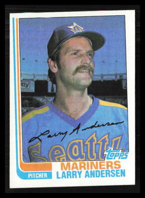 Larry Andersen 1982 Topps #52 Seattle Mariners | eBay
