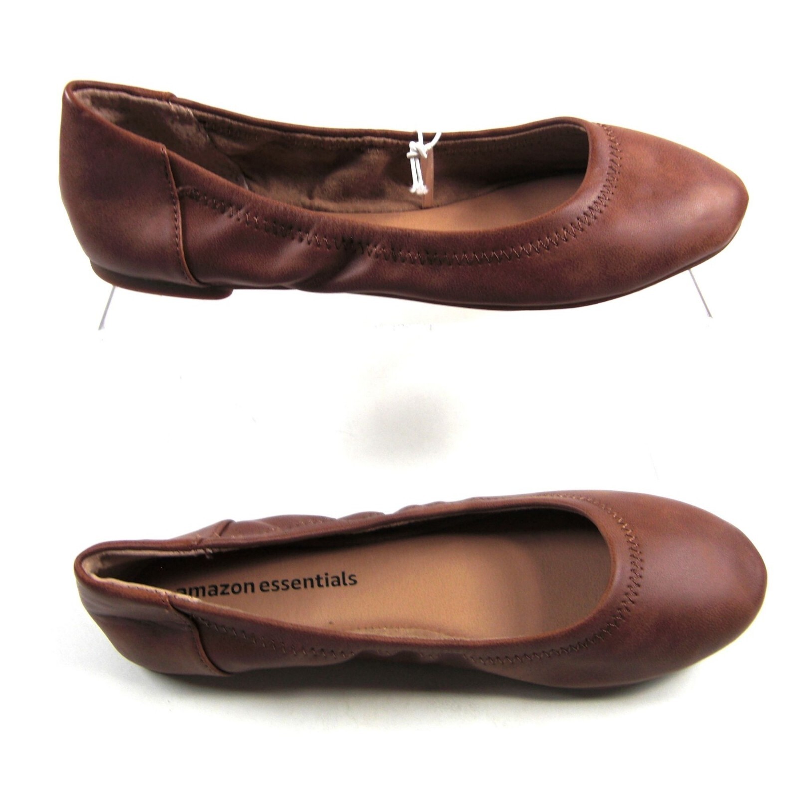 Amazon Essentials Women's Brown Ballet Flat Shoes NEW Size 6.5 | eBay