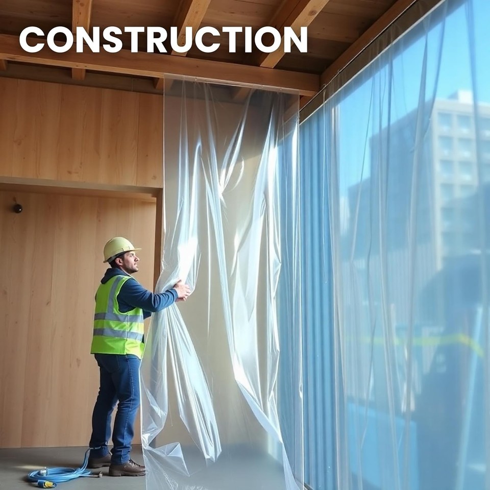 Plastic Sheeting (10' x 25') Long, 6 Mil - UV Protection Poly 1 Roll ...