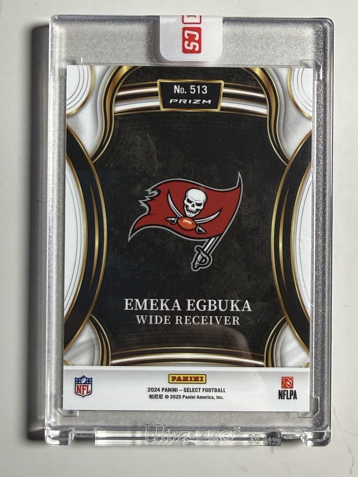 2024 Panini Select XRC Silver Prizm #513 Emeka Egbuka XRC SEALED | eBay