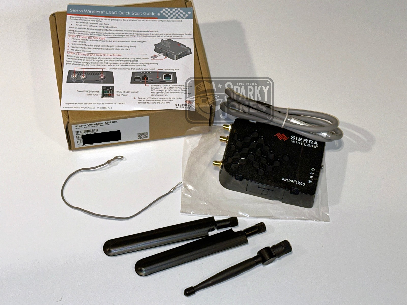 Sierra Wireless AirLink LX40 1104573 LTE Router Wi-Fi 5 + Antennas w ...