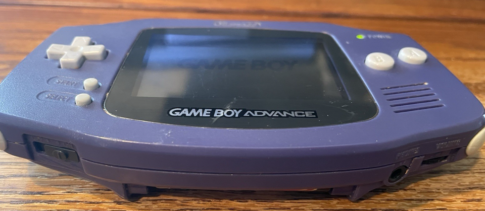 Game Boy Advance Hand Held Console - Indigo Blue Color | eBay