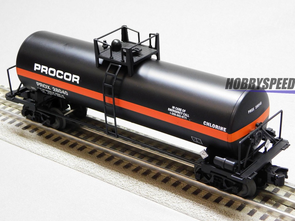 LIONEL PROCOR UNIBODY TANK CAR O GAUGE #28040 tanker train 2343052 NEW ...