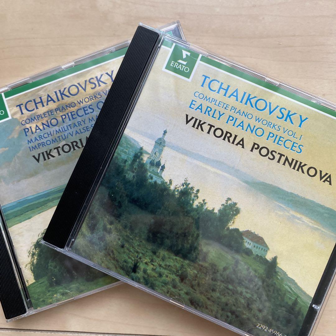 Postnikova Tchaikovsky Complete Piano Works V.1 .2 | eBay