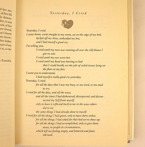 Yesterday, I Cried by Iyanla Vanzant 1999 Hardcover Lessons of living ...