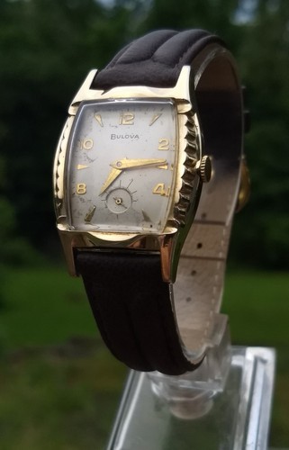 Vintage 1955 BULOVA “Senator" Watch 17j 10k Rolled Gold Case | eBay