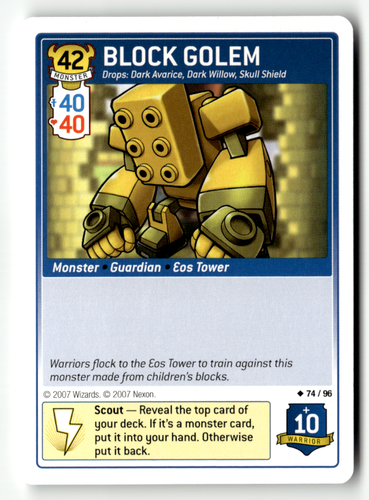 Maplestory TCGi - Block Golem - SET 1 - Wizards | eBay
