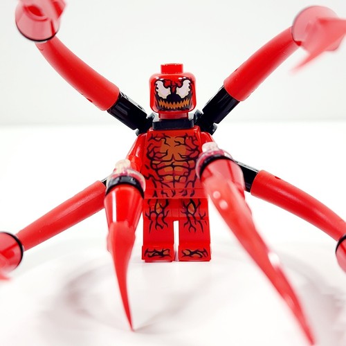 Lego Carnage Minifigure Marvel Super Heroes Spider-Man 76113 sh0541 | eBay