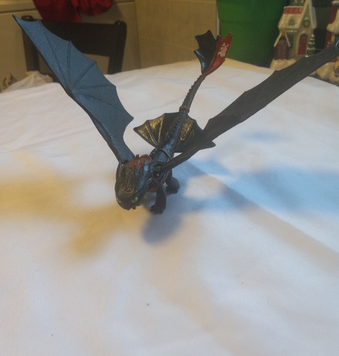 How To Train Your Dragon Toothless Night Fury Action Figure 2013 | eBay