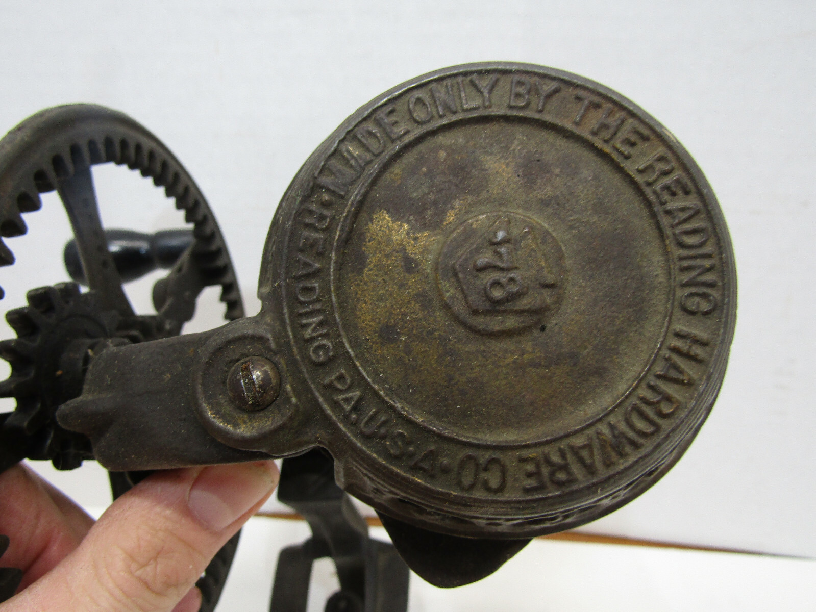 Vintage Cast Iron Apple Peeler MADE BY THE READING HARDWARE CO.WORKS ...
