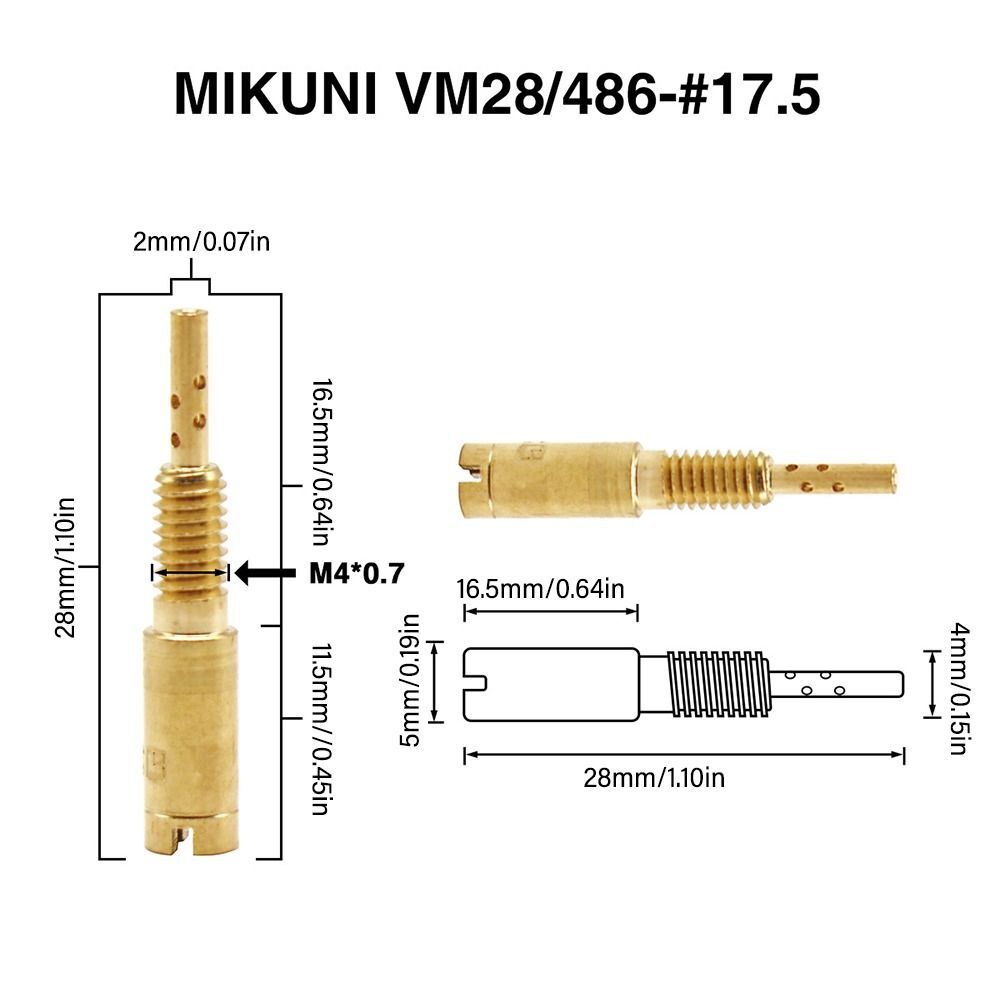 12PCS Motorcycle Carburetor for Mikuni HS40/HSR42/45/48/RS34-RS40/TM33 ...