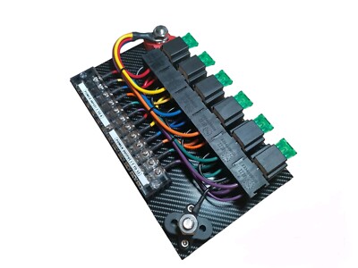 Race Car Fuse/ Relay Panel Block 6 Way LS Swap Custom Universal Drag ...