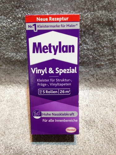 Metylan Vinyl & Spezial 180g Vinyltapeten Kleister biszu 26 Qm MS40 ...