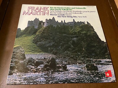 Frank Martin~Trio fur Piano, Violin, Cello~Kammermusik~NM~Genuit~New ...