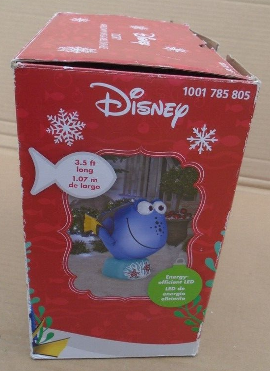 Gemmy 3.5Ft Disney/Pixar Fish DORY Led Airblown Inflatable Christmas ...