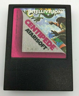 Centipede Mattel Intellivision 1983 Video Game Cartridge Tested ...