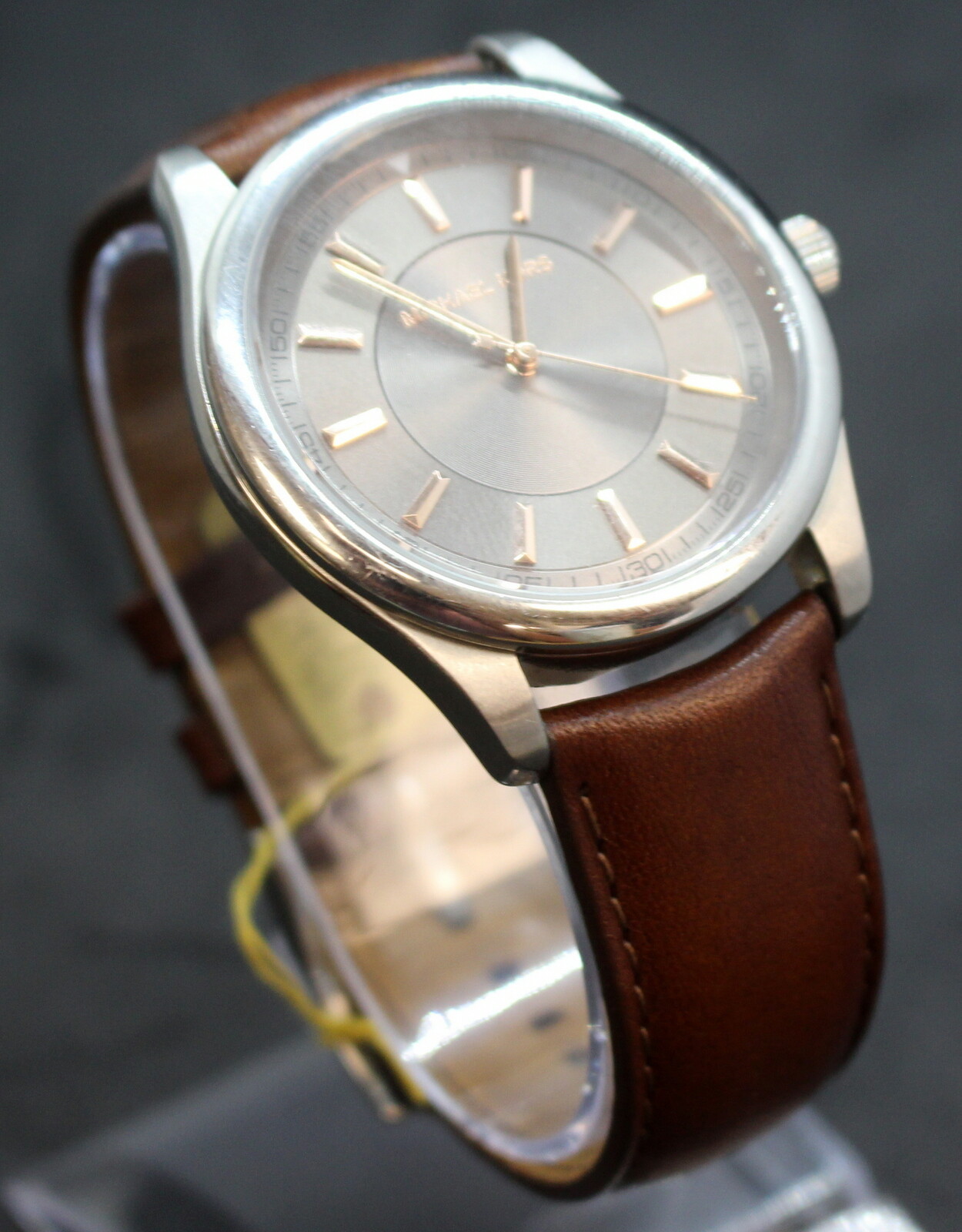Michael Kors Brown Leather Quartz Watch MK-8527 [ke] | eBay