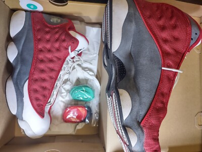 AIR JORDAN 13 RETRO RED FLINT sz.11 DJ5982-600 2021 Gym Red/ Flint Grey ...