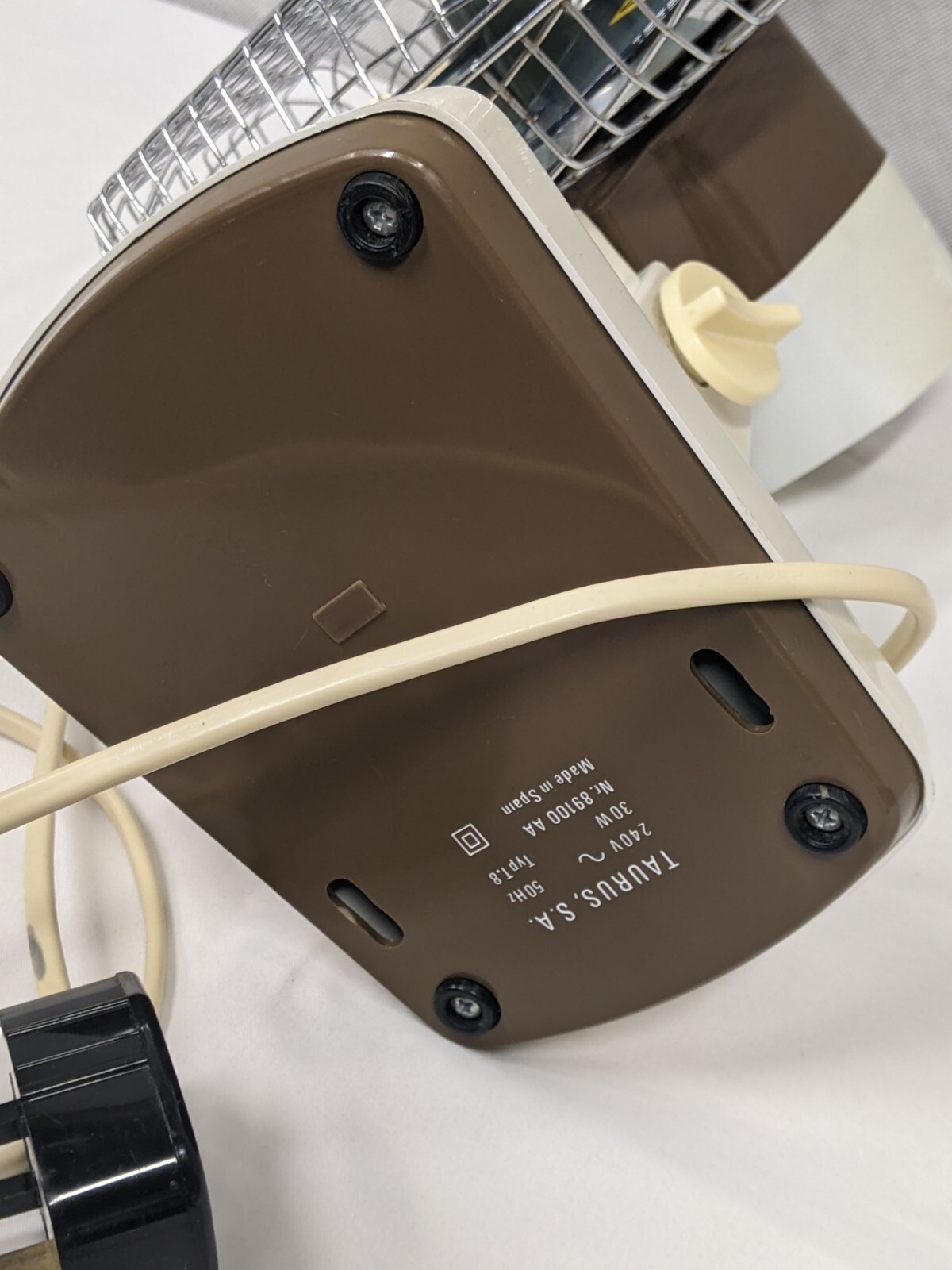 Vintage Retro Xpelair Taurus Table Desk Fan - British Army - Military ...