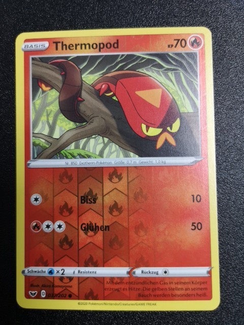 Thermopod VIV 037 / 202 Reverse Holo Schwert Und Schild | eBay