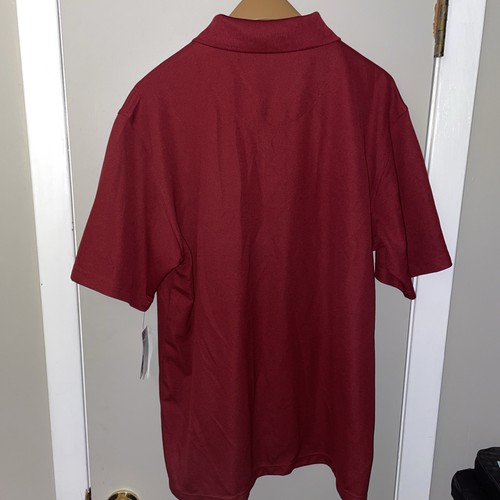Grand Slam Golf Maroon Men's Sports Polo Shirt. - Size XL NWT | eBay
