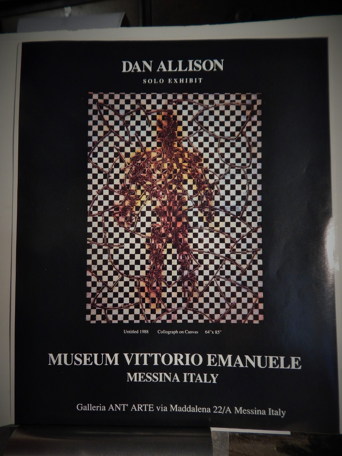 DAN ALLISON ART PIECES VTG ORIG 1990 ADVERTISEMENT | eBay