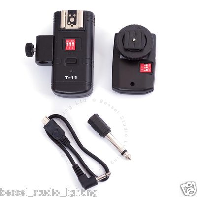 2 in 1 Wireless Studio Flash or Flashgun Battery Power Remote Trigger 8 ...