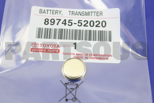 8974552020 Genuine Toyota BATTERY, TRANSMITTER 89745-52020 | eBay