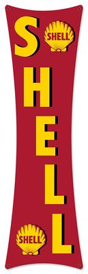 SHELL CLAM SHELL BOWTIE SHAPED 18" HEAVY DUTY USA MADE METAL ...