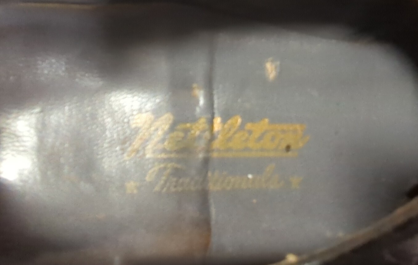 Nettleton Traditionals Alligator 3 Eyelet Split Toe Derby Size 11 B | eBay